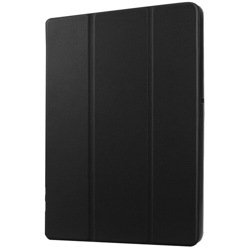 Чехол-обложка MyPads для Huawei MediaPad M3 8.4 LTE (BTV-W09/DL09) тонкий умный кожаный на пластиковой основе с трансформацией в подставку черный