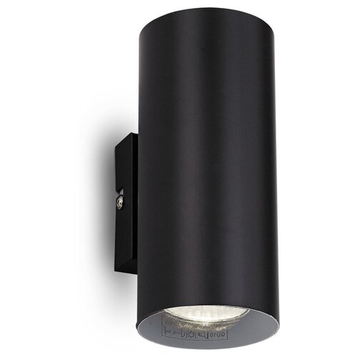 Светильник настенный Ideal Lux Look AP2 макс.2x28Вт 800лм 2700К GU10 IP20 Черный Металл 095998
