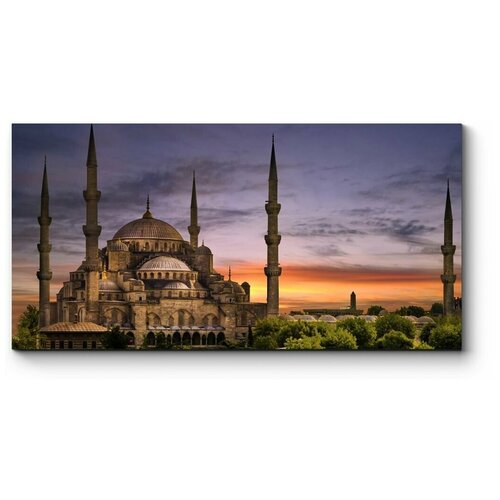 Модульная картина Величественный Стамбул 60x30