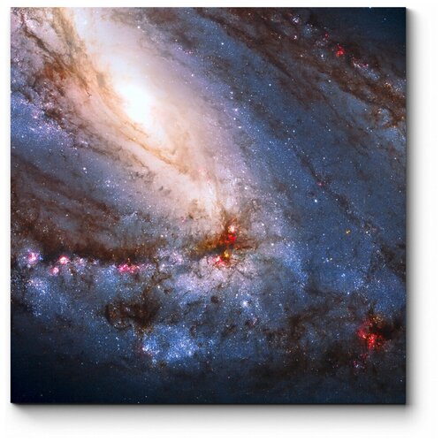 Модульная картина Свет галактик 50x50