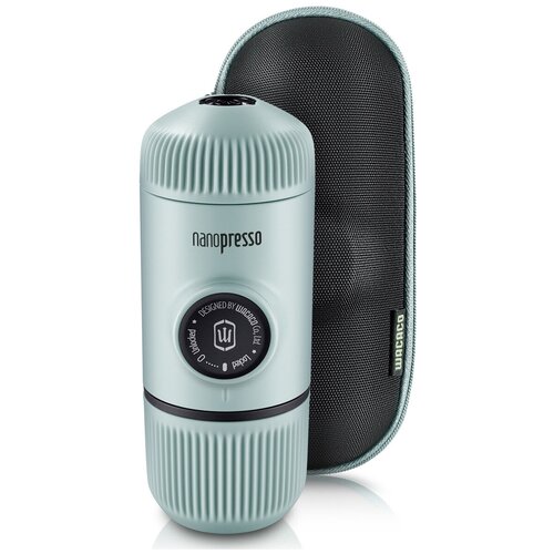 Ручная эспрессо кофеварка Wacaco Nanopresso Elements, arctic blue