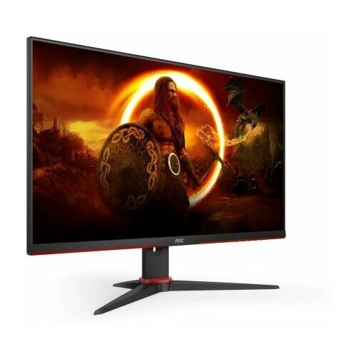 Монитор 23,8" AOC 24G2SPAE чёрный, 1920x1080, IPS, 165Hz, 1ms, 1000:1, 300cd/㎡, FreeSync, FreeSync Premium, 178°/178°, DVI, HDMI, DP, audio