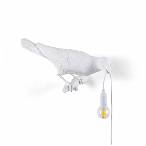Настенный светильник Bird Lamp, Белый/ (Seletti, 14731)