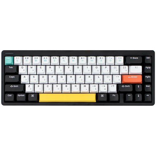 Клавиатура Nuphy Halo65, Gateron G Pro 2.0, Bluetooth, black