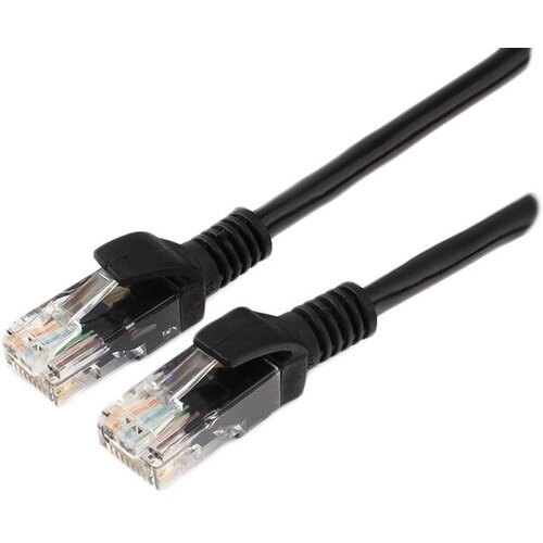 Сетевой кабель Gembird Cablexpert UTP cat.5e 20m Black PP12-20M/BK