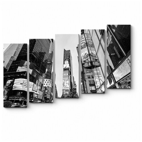 Модульная картина На Таймс-Сквер, Нью-Йорк 130x91