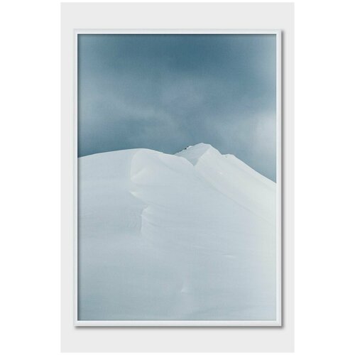 Постер для интерьера Postermarkt, 30х40 см в белой рамке, декор на стену Зима #71