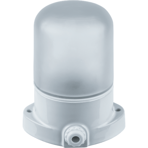 Светильник НПБ-60w термостойкий для бани и сауны прямое основание белый IP54 | код 20707 | Navigator (3шт. в упак.)