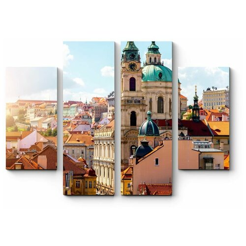 Модульная картина Великолепная Прага 180x135