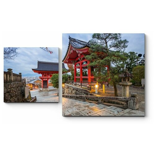 Модульная картина Красота по-японски, Киото 140x84