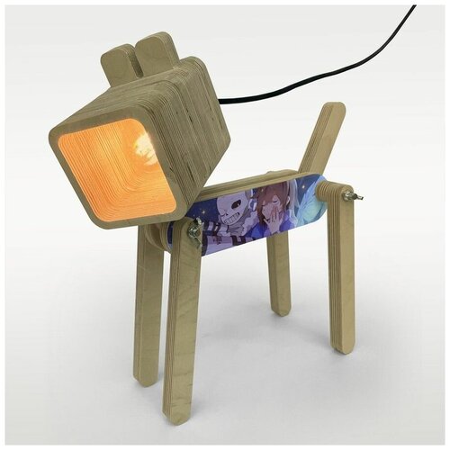 Настольная лампа светильник "Собака" модель игры - 1186