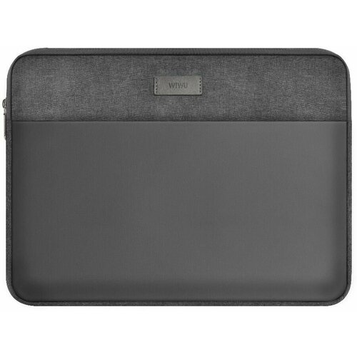 Сумка для ноутбука до 16.2 дюймов WiWU Minimalist Laptop Sleeve для Macbook Pro 16 - Серая