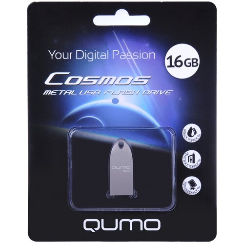 Флеш Диск USB 2.0 QUMO 16GB Cosmos QM16GUD-Cos (QM16GUD-COS)