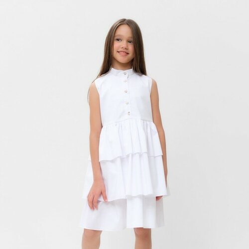 Платье Minaku, размер 116, белый