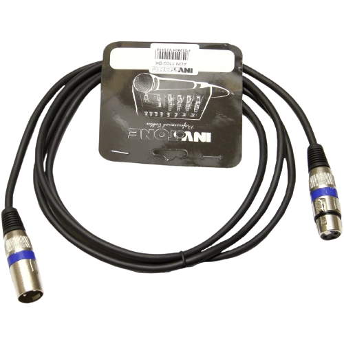 Кабель микрофонный XLR - XLR INVOTONE ACM1102/BK 2м