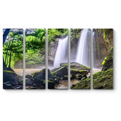 Модульная картина Райский водопад90x54