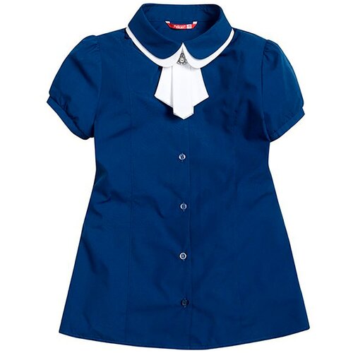 Школьная блуза Pelican, размер 14, синий