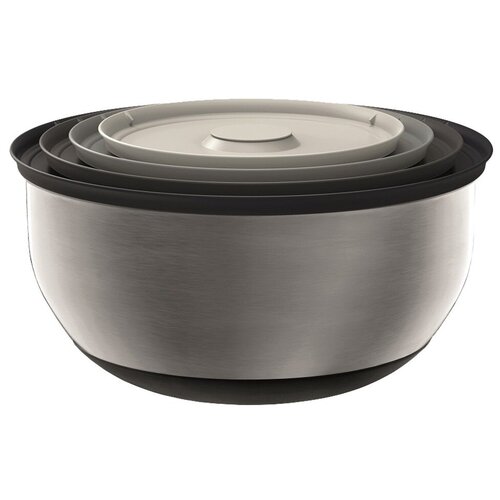 Набор мисок Joseph Joseph Nest Prep 95025, 4 шт., металлик