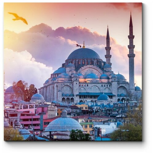 Модульная картина Великолепие Стамбула 70x70