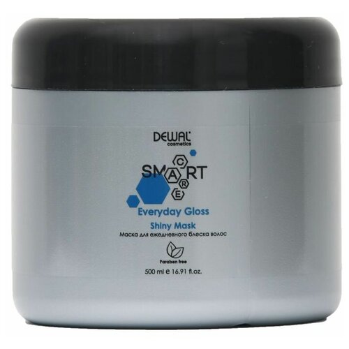 Dewal Cosmetics SMART CARE Everyday Gloss Маска для ежедневного блеска волос, 0.5 г, 500 мл
