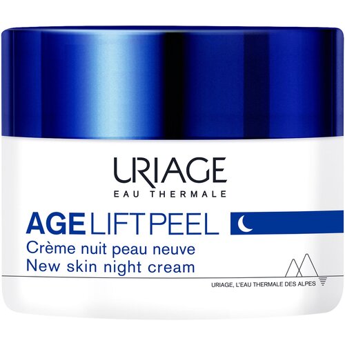 Антивозрастной крем-пилинг для лица Uriage Age Lift Peel New Skin Night Cream /50 мл/гр.