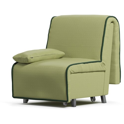 Кресло-кровать СМ 70 DeCanto П (с подушкой) Mura 33-Amigo Green (73х105х95, СМ 73х203)