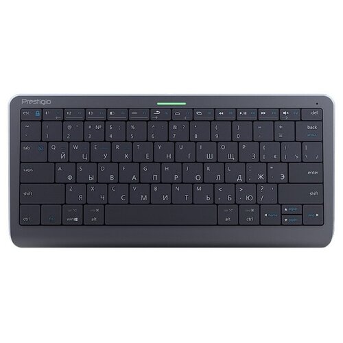 Беспроводная клавиатура Prestigio Click&Touch серый
