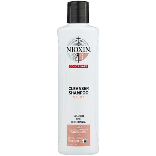 Nioxin шампунь System 3 Cleanser Step 1, 300 мл