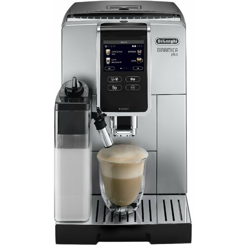 Кофемашина  De'Longhi Dinamica ECAM 370.85, серебристый/черный