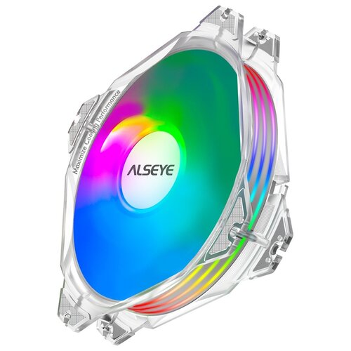 Система охлаждения  для корпуса ALSEYE M120-PB / M120-PT, прозрачный/RGB