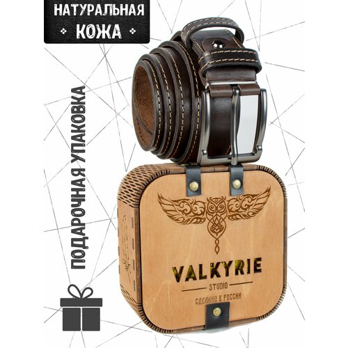 Ремень Valkyrie Studio, размер 120, коричневый