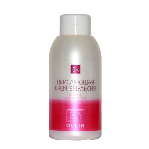 OLLIN Professional Окисляющая крем-эмульсия Silk Touch 3 %, 90 мл, 100 г
