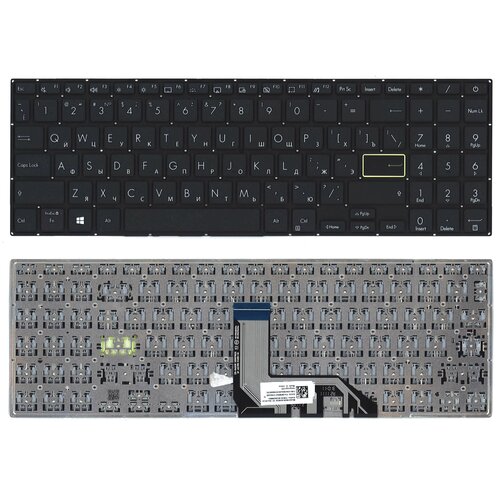 Клавиатура (keyboard) для ноутбука Asus VivoBook X513E, черная
