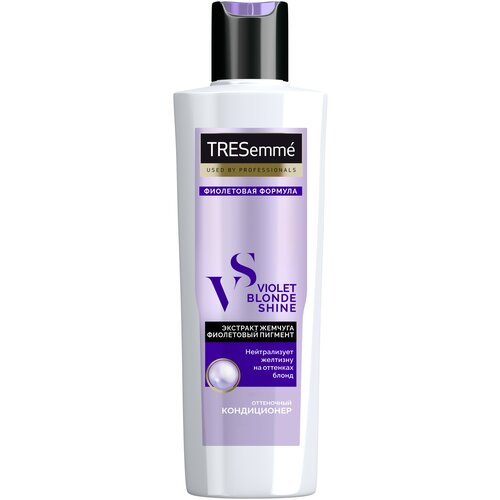 TRESemme TRESemmé оттеночный кондиционер violet blond shine фиолетовый для платинового блонда, нейтрализует желтизну, 250 мл