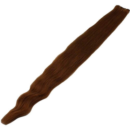 Hairshop Волосы на трессах Petite Marie 6.4 ШП 50 см (50 гр) (Рыже коричневый)