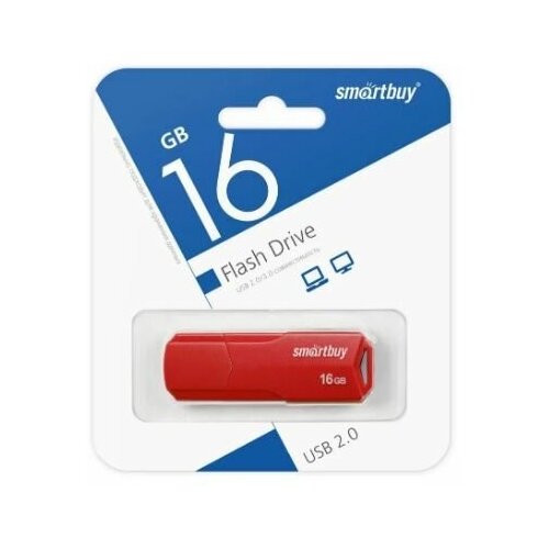 Smart Buy USB 16GB CLUE Red