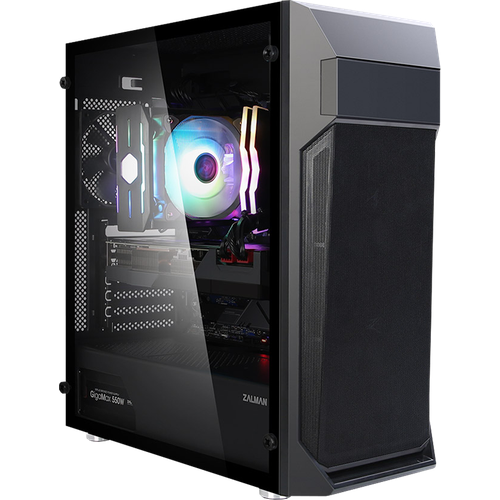 Компьютер GANSOR OPTIMAL-327656 Intel i5-10600K 4.1 ГГц, B460, 64Гб 2666 МГц, SSD 120Гб, HDD 3Тб, GT 710 2Гб (NVIDIA GeForce), 500Вт