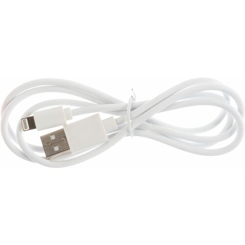 USB кабель для iPhone 5/6/7 моделей шнур 1м белый 18-1121