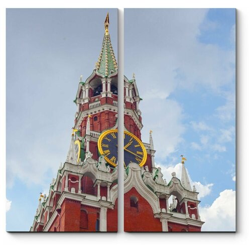 Модульная картина Спасская Башня, Москва 80x80