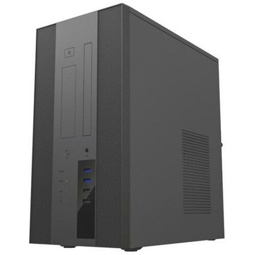 Корпус microATX Powerman EK303BK Без БП чёрный