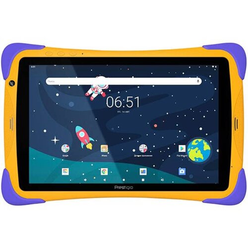 Планшет Prestigio Smartkids UP Yellow-Violet PMT3104_WI_D_RU (Rockchip RK3226 1.5GHz/1024Mb/16Gb/Wi-Fi/Bluetooth/Cam/10.1/1280x800/Android)