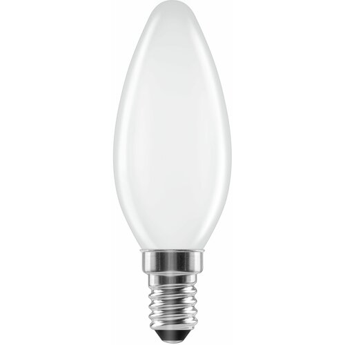 Лампа светодиодная Lexman E14 220-240 В 4 Вт свеча матовая 400 лм теплый белый свет