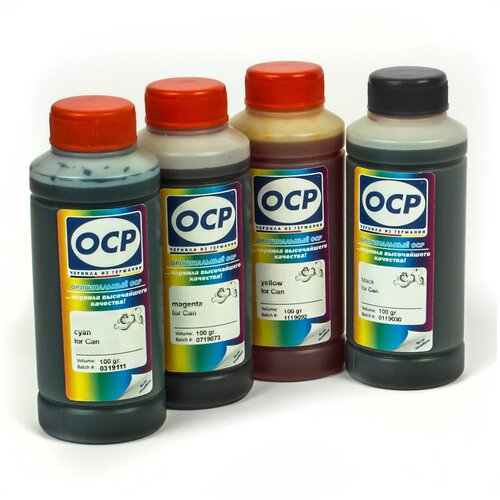 Чернила краска OCP для Canon PIXMA MG2140, MG2240, MG3140, MG3240, MG3540, MG3640, MG4140, MG4240, MX374, MX394, MX434, MX454, MX474, MX514 SafeSet