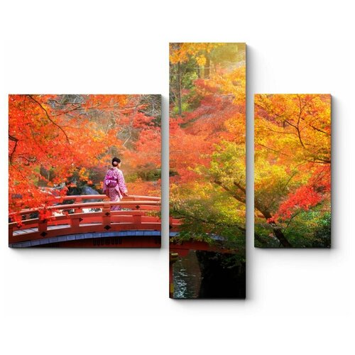 Модульная картина Сны о Японии, Киото 100x83