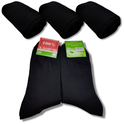Носки Ondreeff, 10 пар, размер 25, черный
