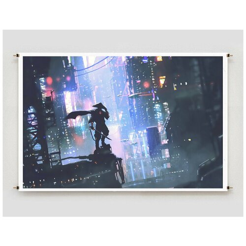 Постер плакат для интерьера "Киберспорт, StarCraft 2. King of Battles 2" / Декор дома, офиса, комнаты, квартиры A3 (297 x 420 мм)