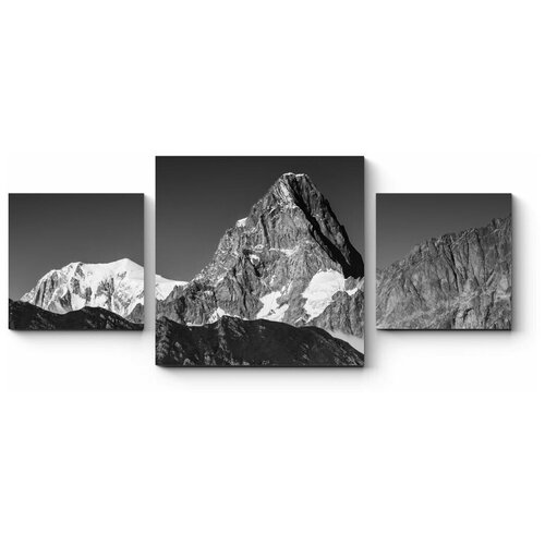 Модульная картина Величественные горы 170x73