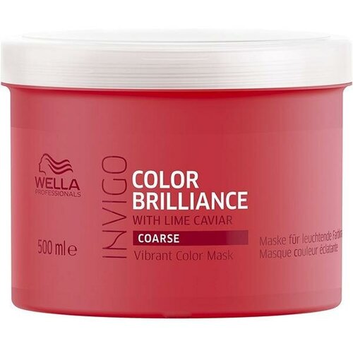 Wella Invigo Color Brilliance Coarse Protection Mask - Маска для защиты цвета окрашенных жёстких волос 500 мл