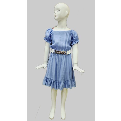 Платье, размер 34, голубой