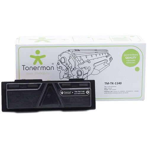 Картридж Tonerman TM-TK-1140, 7200 стр, черный